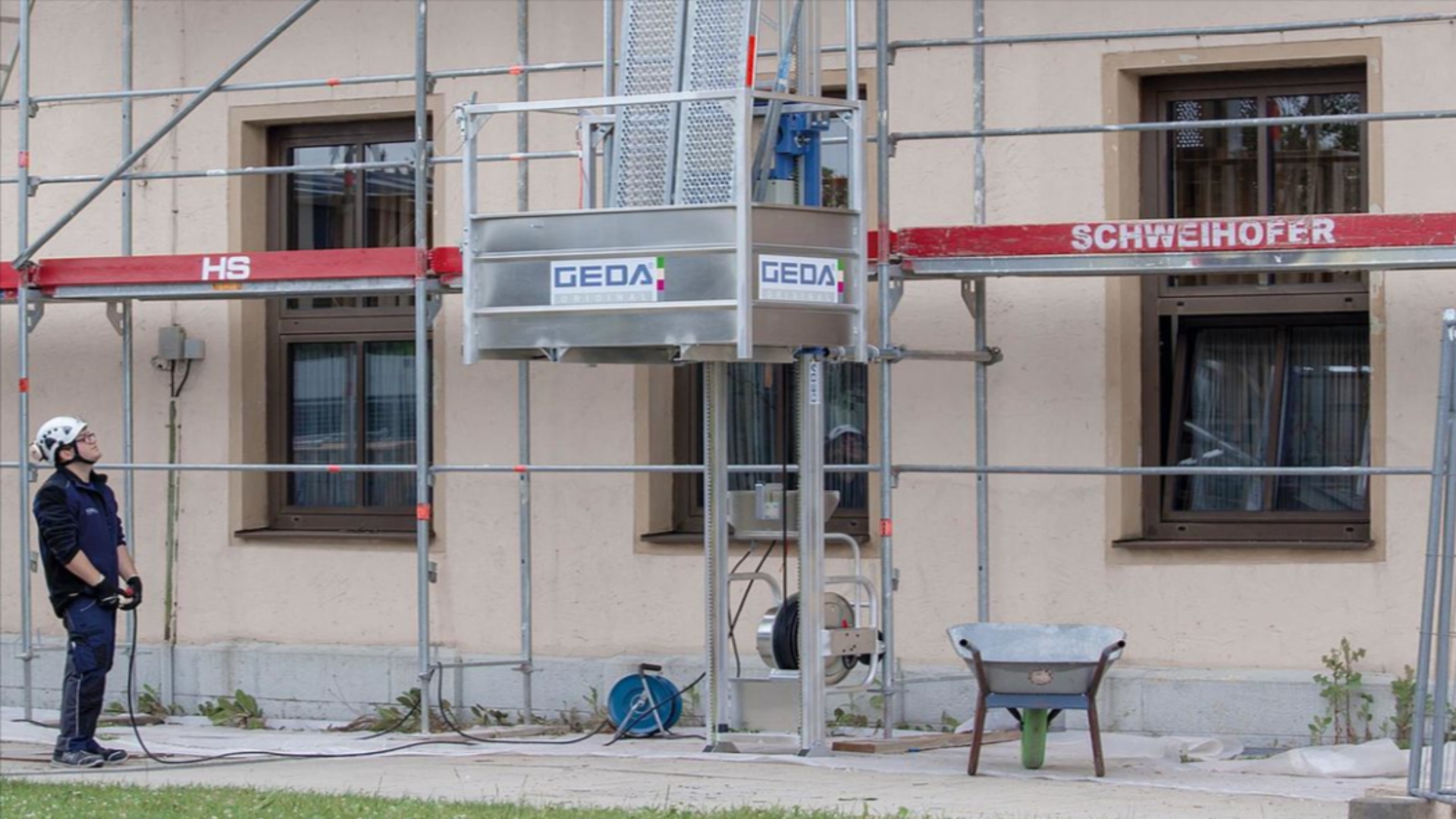 Elevate Efficiency and Safety with Geda Material Hoists - BUILD Magazine