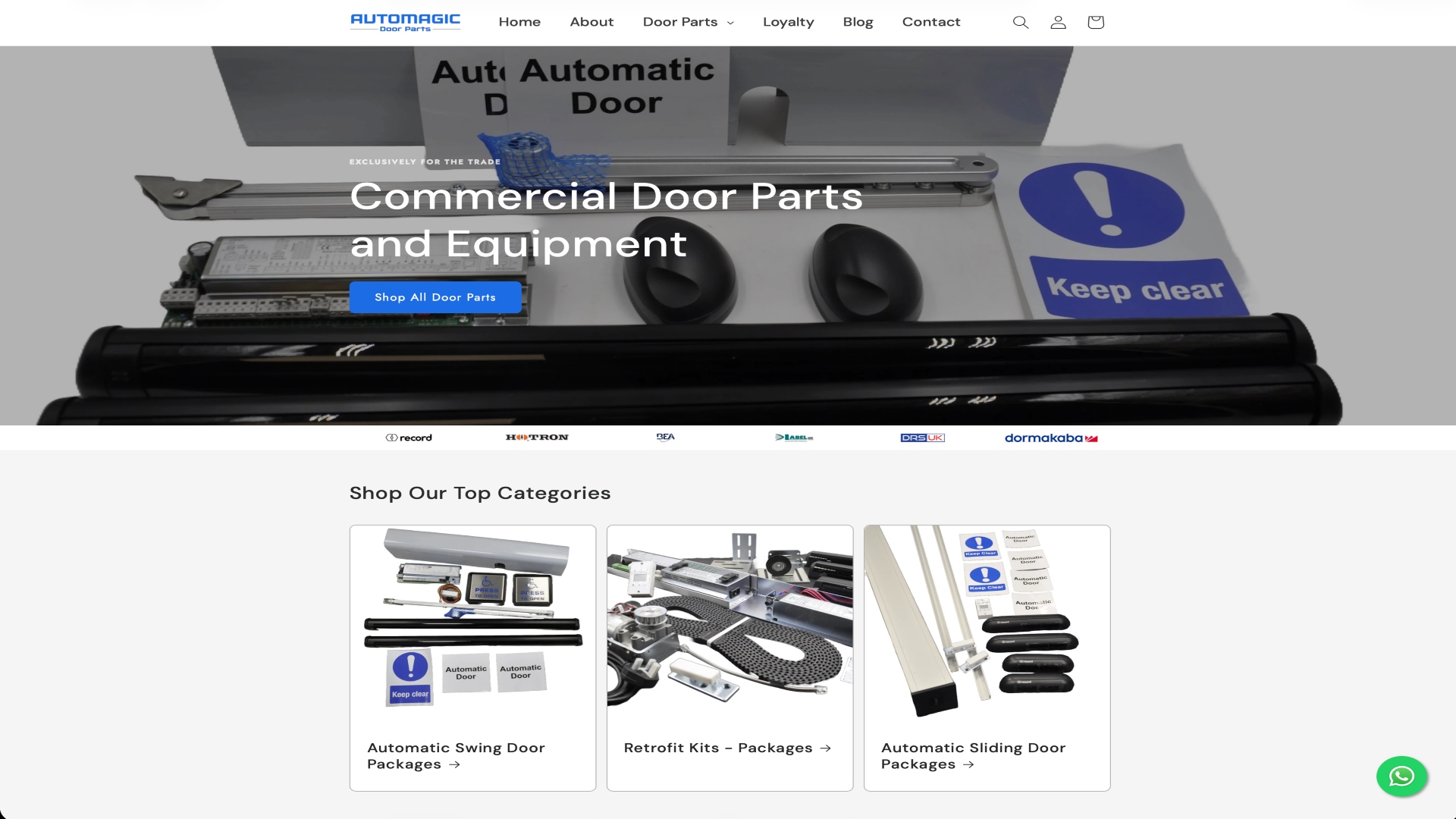 UK’s First Click & Collect Facility for Commercial Door Parts - A Game ...